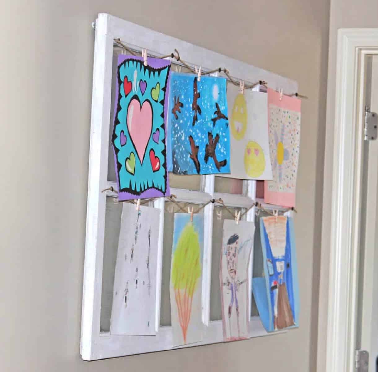 Antique Window Craft Ideas Old Window Sash | Diy Window, Barn Windows,