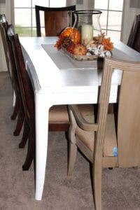 Dining Table Makeover with Chalk Paint ⋆ Love Our Real Life