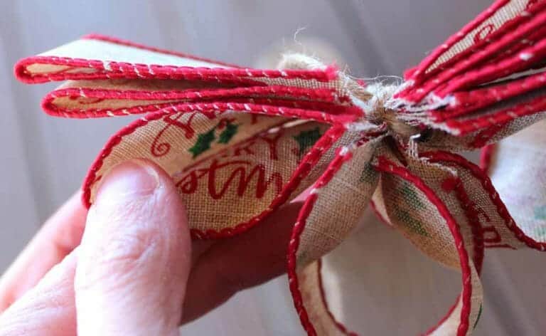 How to Make a Fancy Bow With Wire Ribbon ⋆ Love Our Real Life