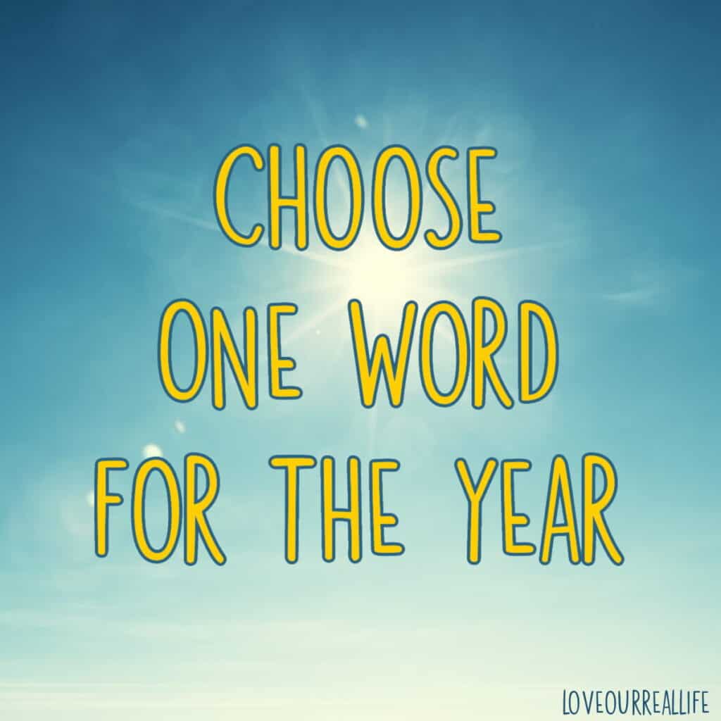 Do You Have One Word? ⋆ Love Our Real Life
