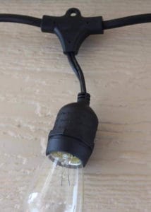 Learn How to Hang Outdoor String Lights ⋆ Love Our Real Life