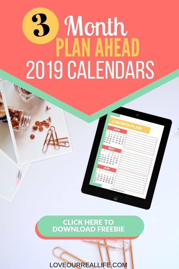 Plan Your Year 3 Month Calendar Template Love Our Real Life Plan Your Year 3 Month Calendar Template Love Our Real Life