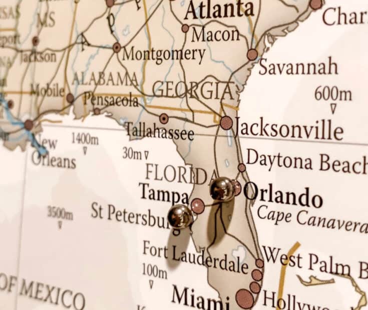 How to Make a DIY Push Pin World Travel Map ⋆ Love Our Real Life