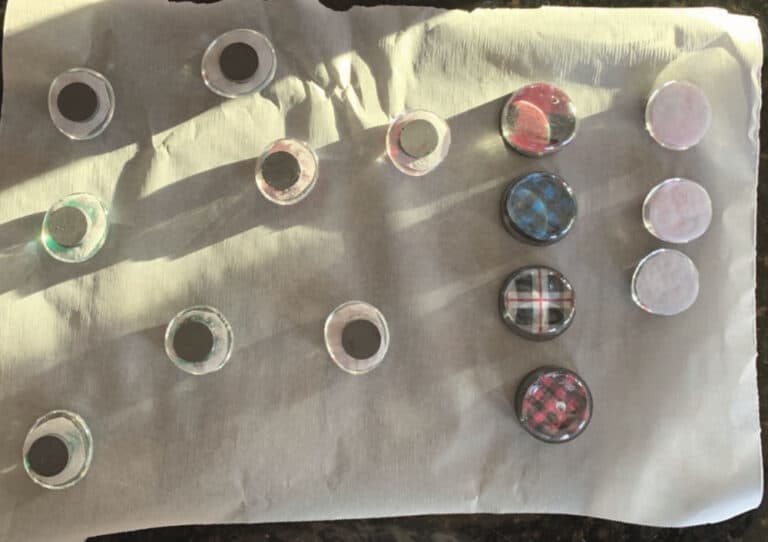 Glass Pebble Magnets: Fun Personalized Homemade DIY ⋆ Love Our Real Life