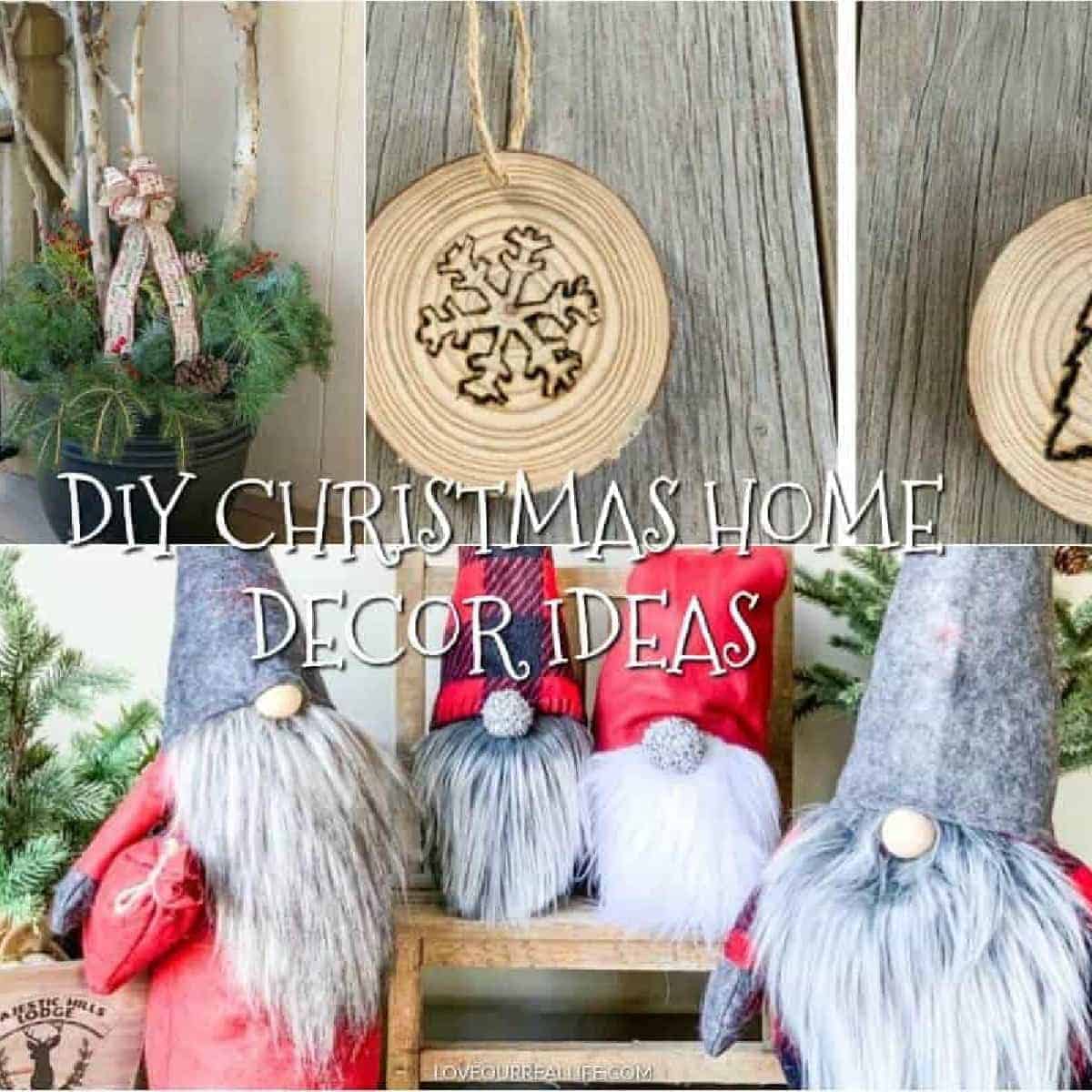 DIY Holiday Decorations: Deck the Home Challenge ⋆ Love Our Real Life