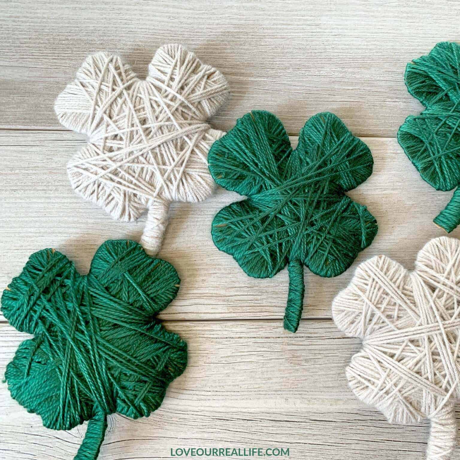 9 Easy Steps to Create DIY St. Patrick's Day Garland ⋆ Love Our Real Life
