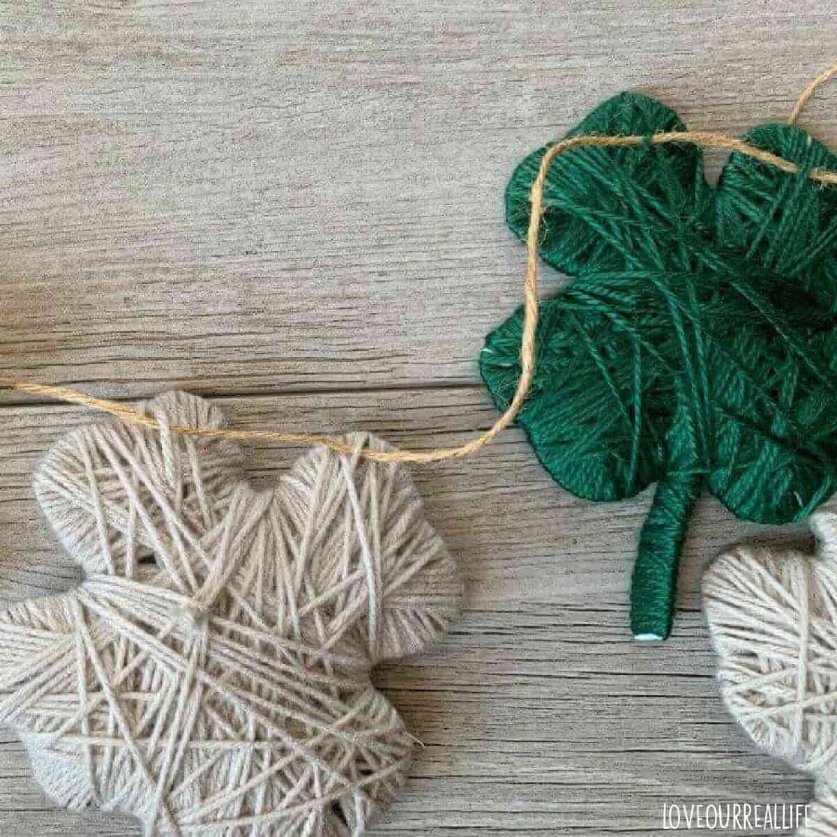 9 Easy Steps to Create DIY St. Patrick's Day Garland ⋆ Love Our Real Life