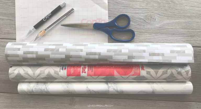 How to Line a Drawer with Contact Paper: 9 Easy Steps ⋆ Love Our Real Life