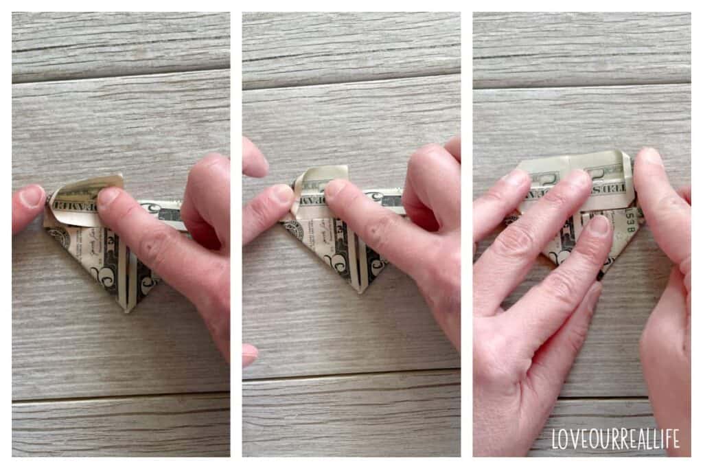 Dollar Bill Heart Origami: Give the Gift of Money - Love Our Real Life