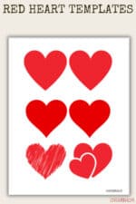 Free Heart Printable Templates: For Coloring and Stencils ⋆ Love Our ...