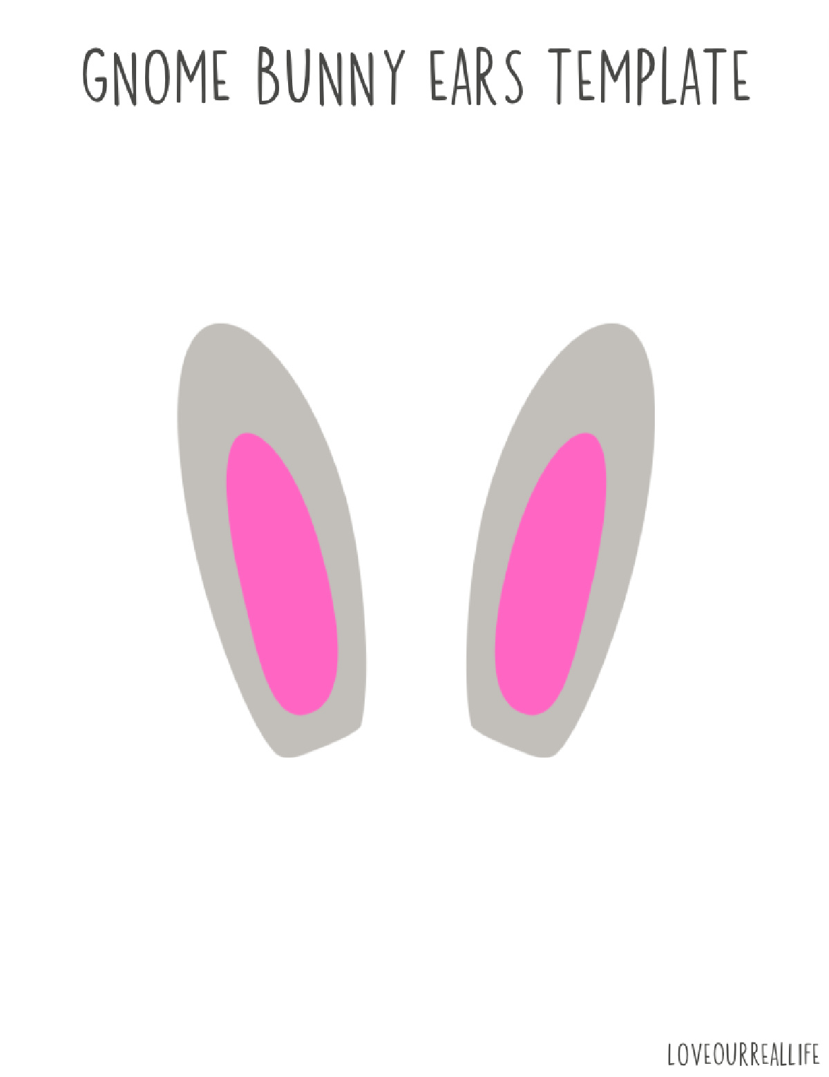 DIY Easter Bunny Gnome: How to Make No Sew Sock Gnomes ⋆ Love Our Real Life