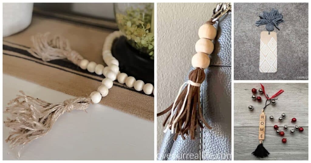 Easy DIY Tassel Tutorial - How to Make Yarn Tassels ⋆ Love Our Real Life