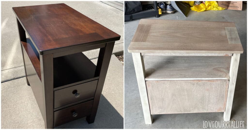 How to Bleach Wood Furniture- Make It Look New Again ⋆ Love Our Real Life