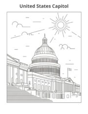 FREE American Flag & USA Coloring Pages - Printable PDFs ⋆ Love Our ...