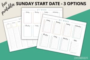 FREE Printable Days of the Week Calendar- Home or Classroom ⋆ Love Our ...