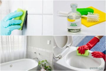 How to Clean Your Bathroom -Step-by-Step Guide ⋆ Love Our Real Life