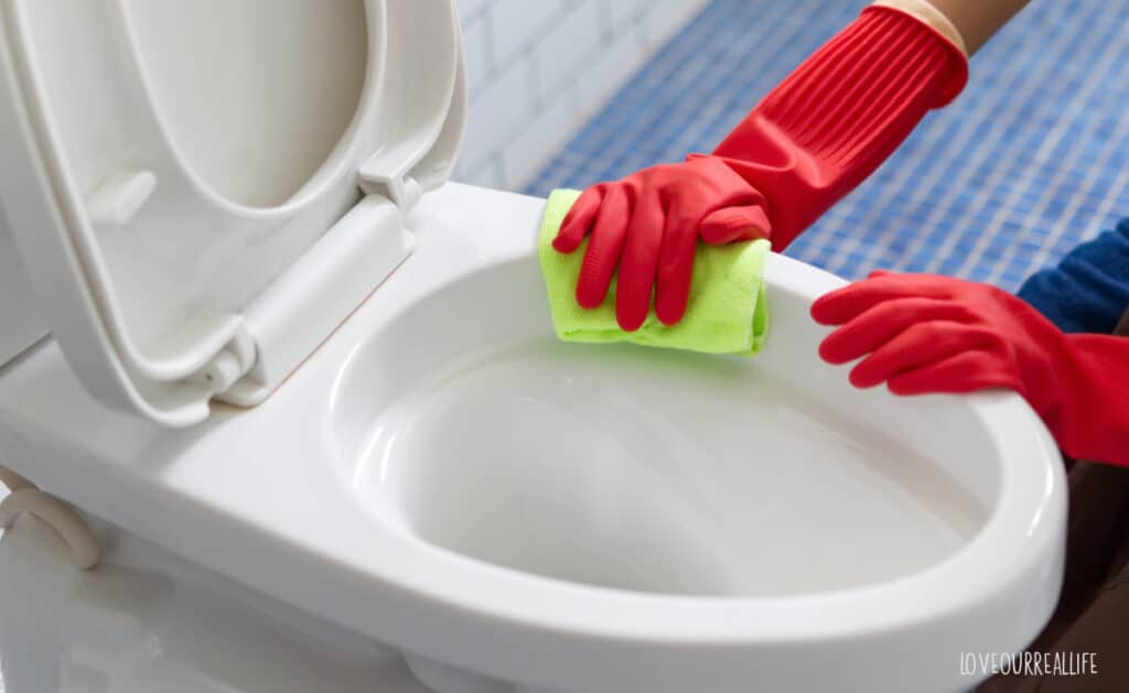 How to Clean Your Bathroom -Step-by-Step Guide ⋆ Love Our Real Life