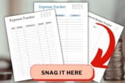 FREE Printable Expense Tracker - Monthly Budget Trackers ⋆ Love Our ...