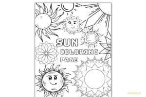 Sun Template Printable - Free Templates & Coloring Pages ⋆ Love Our ...