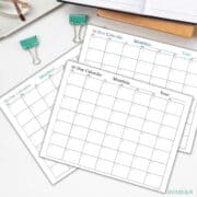 FREE Printable Days of the Week Calendar- Home or Classroom ⋆ Love Our ...