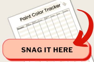 Free Paint Color Tracker: Printable to Keep Track of Colors ⋆ Love Our ...