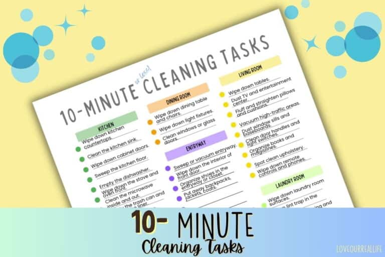50 Quick and Easy 10-Minute Cleaning Tasks to Tidy Up Every Corner of ...