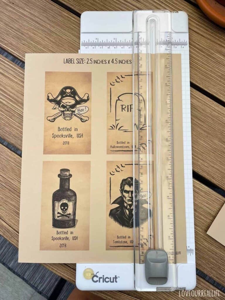Spooky Halloween Potions Bottle Free Printable Labels ⋆ Love Our Real Life