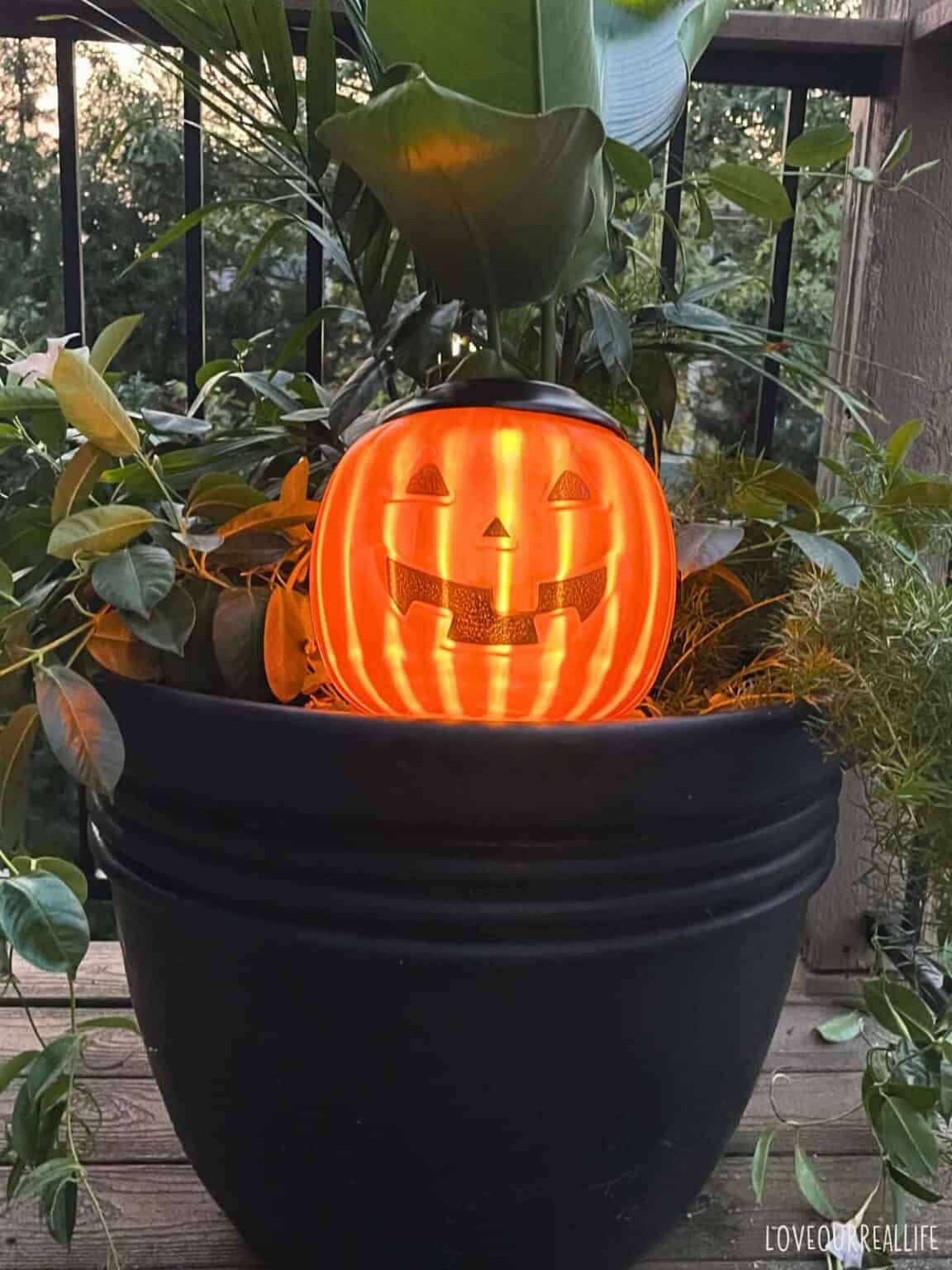 DIY Solar Pumpkin Lantern: A Fun and Easy Fall Craft ⋆ Love Our Real Life