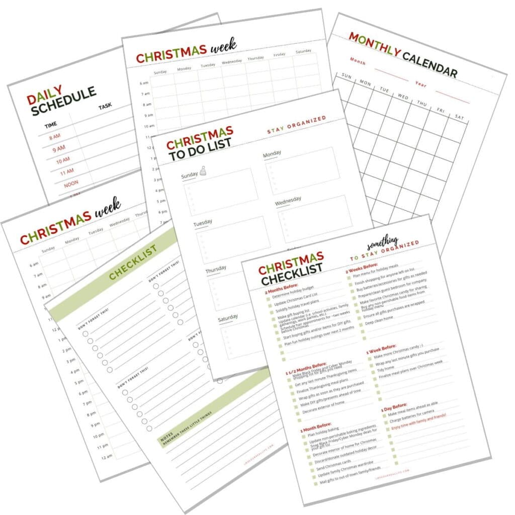 Complete Christmas Planner ⋆ Love Our Real Life