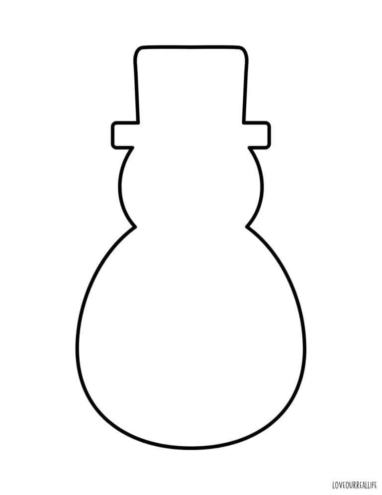 Adorable Snowman Coloring Pages for Kids and Adults to Enjoy ⋆ Love Our ...