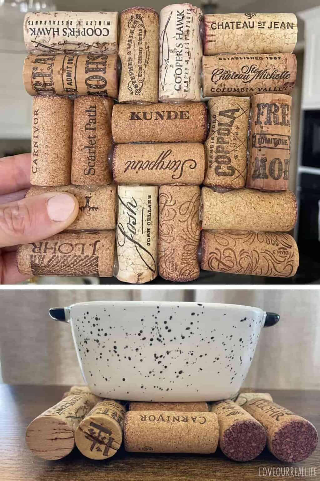 DIY Wine Cork Trivet Tutorial: Step-by-Step Guide ⋆ Love Our Real Life